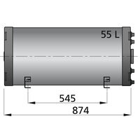 Vetus Warmwasserboiler 55 Ltr. doppelwandig | WHD055