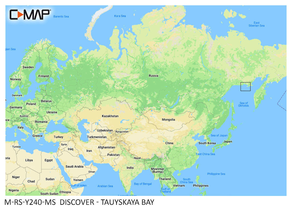 C-MAP DISCOVER: M-RS-Y240-MS Tauyskaya Bay günstig online kaufen
